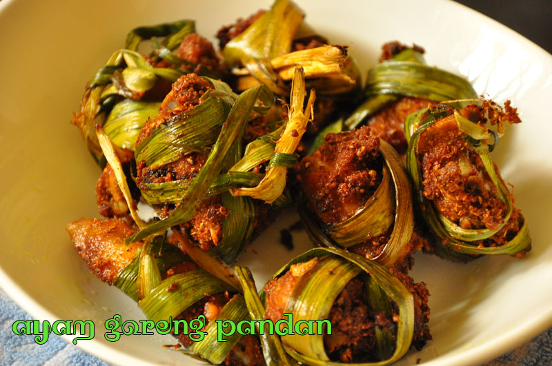 Resepi Ayam Goreng Pandan Simple