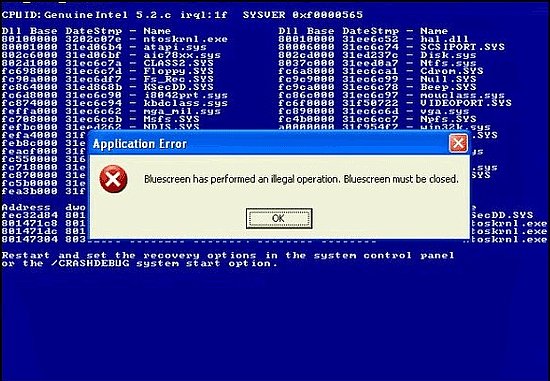 Tutorial 20 : PUNCA BERLAKUNYA BLUE SCREEN DI PC