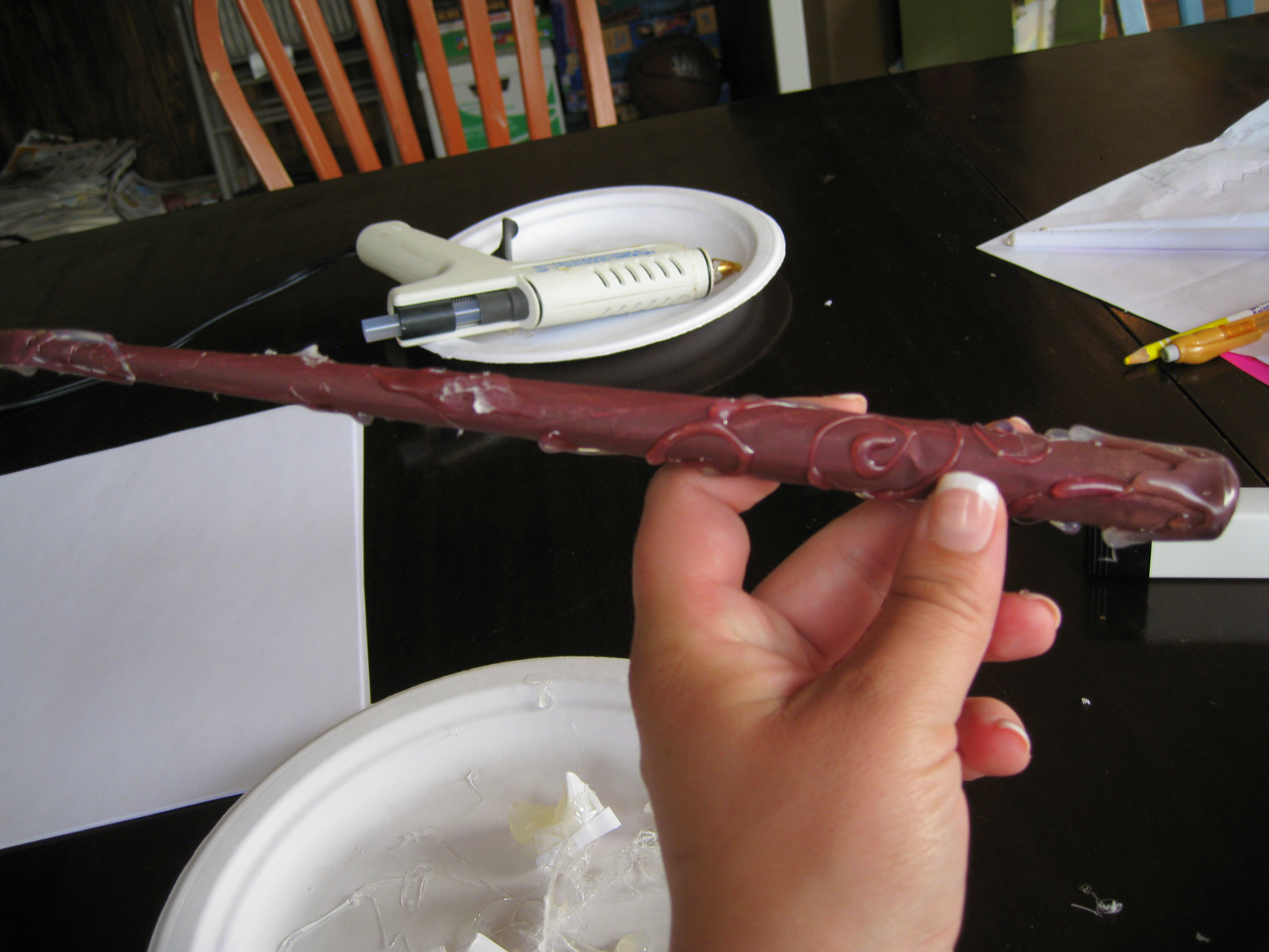 YourLifeUncommon: Harry Potter Wand Tutorial