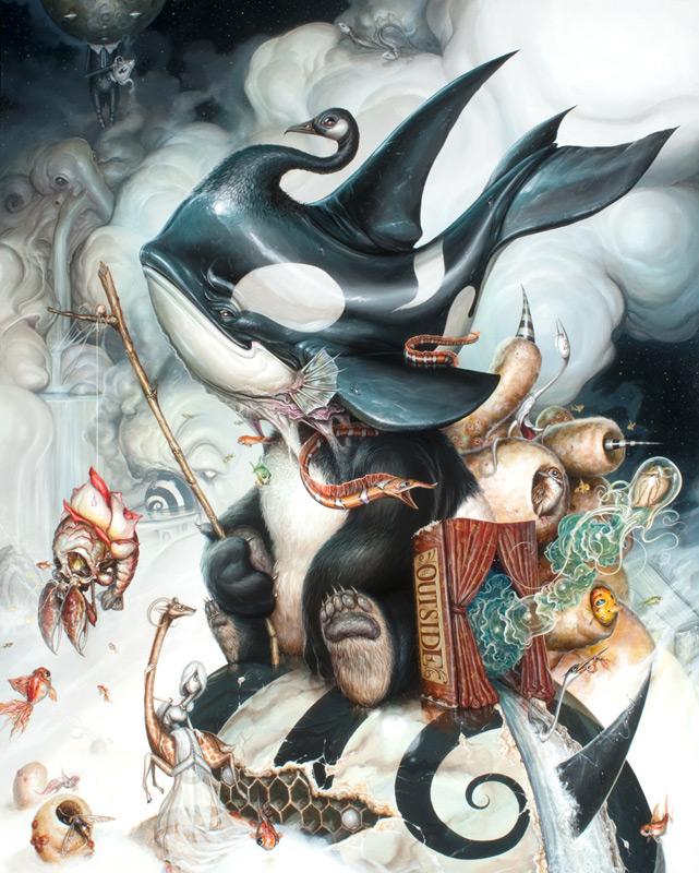 Surrealism and Visionary art: Greg Craola Simkins