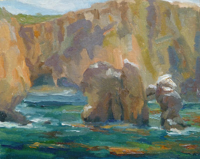 Santa Cruz Arches and Sea Caves | Musings Of A Painter