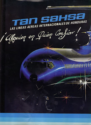 Airline memorabilia: SAHSA (1989, 1993)