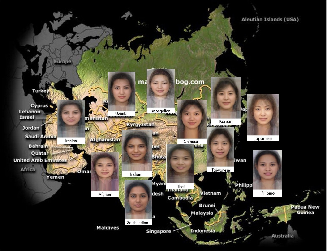 ¿Por qué a los occidentales nos cuesta tanto diferenciar las caras de ...