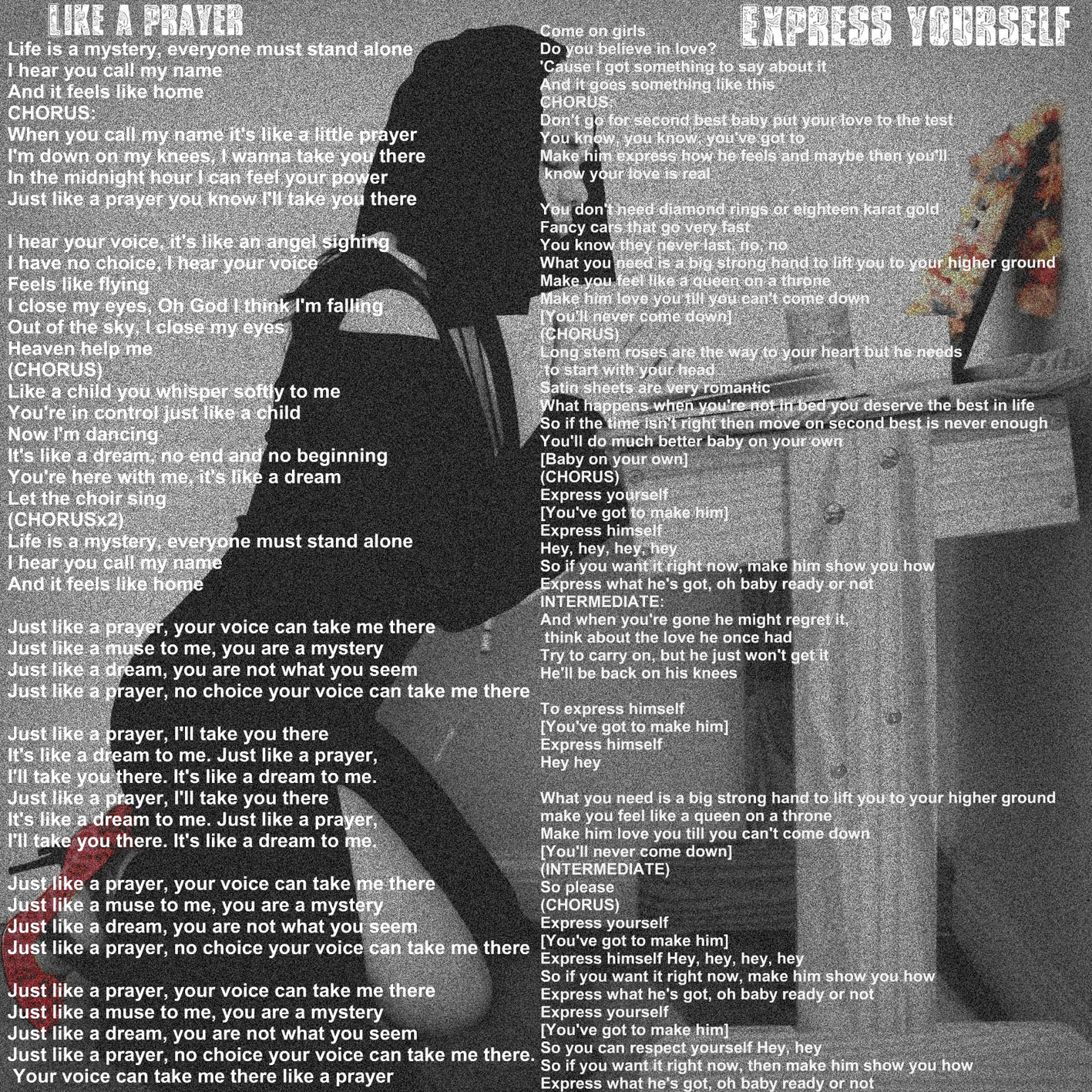 Album Cover: inside covers