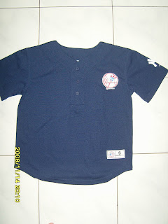 Roemah Kayandra: Kaos softball yankees biru