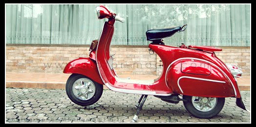 Motor Action: Classic Vespa Modification