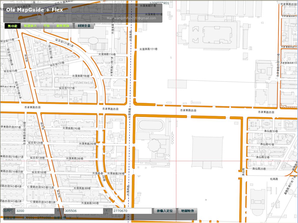 ola的家: MapGuide+Flex = ? Part3