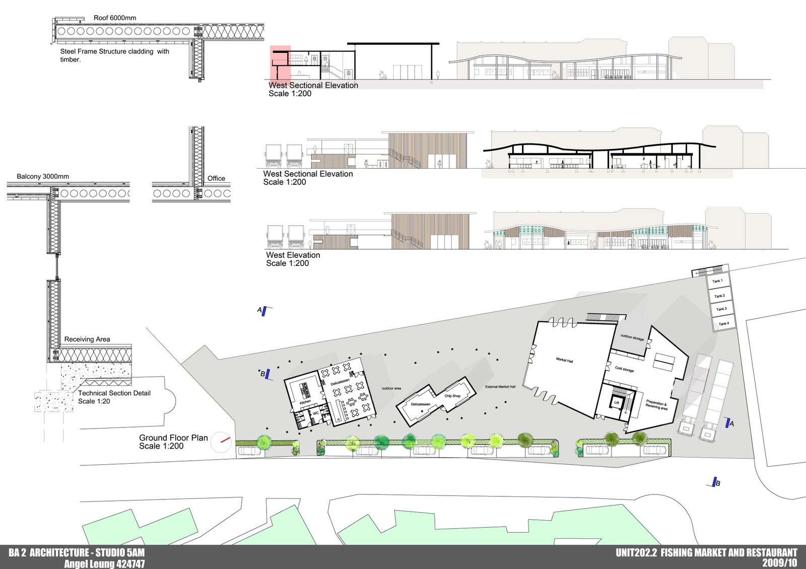 onki's portfolio: Final Project-Unit 202.2-Fish Market and Restaurant