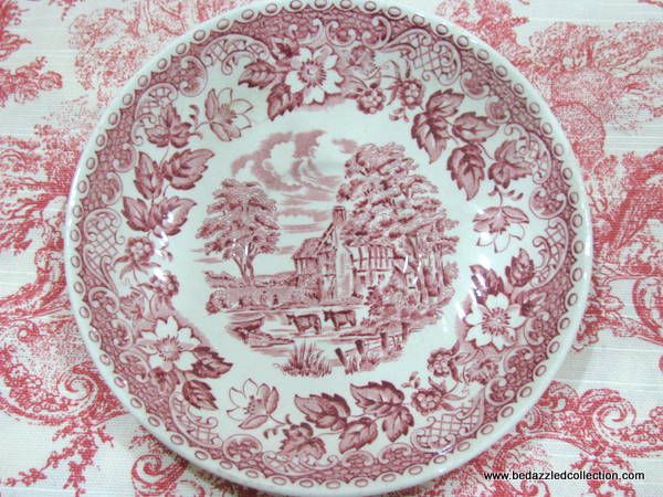 Be Dazzled Collection: Red Transferware