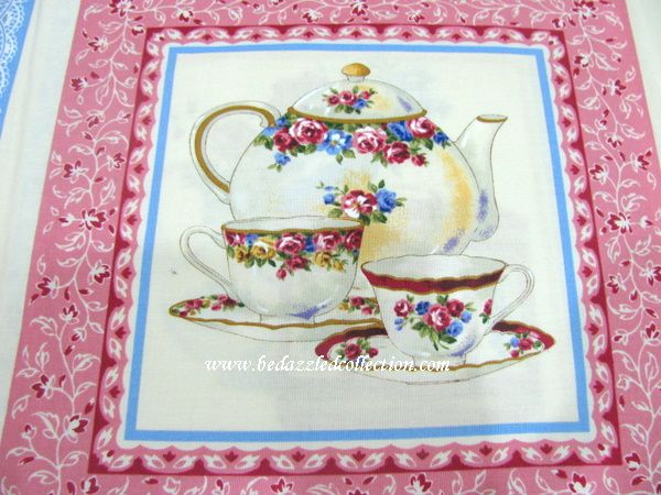 Be Dazzled Collection: Tea-themed Fabrics