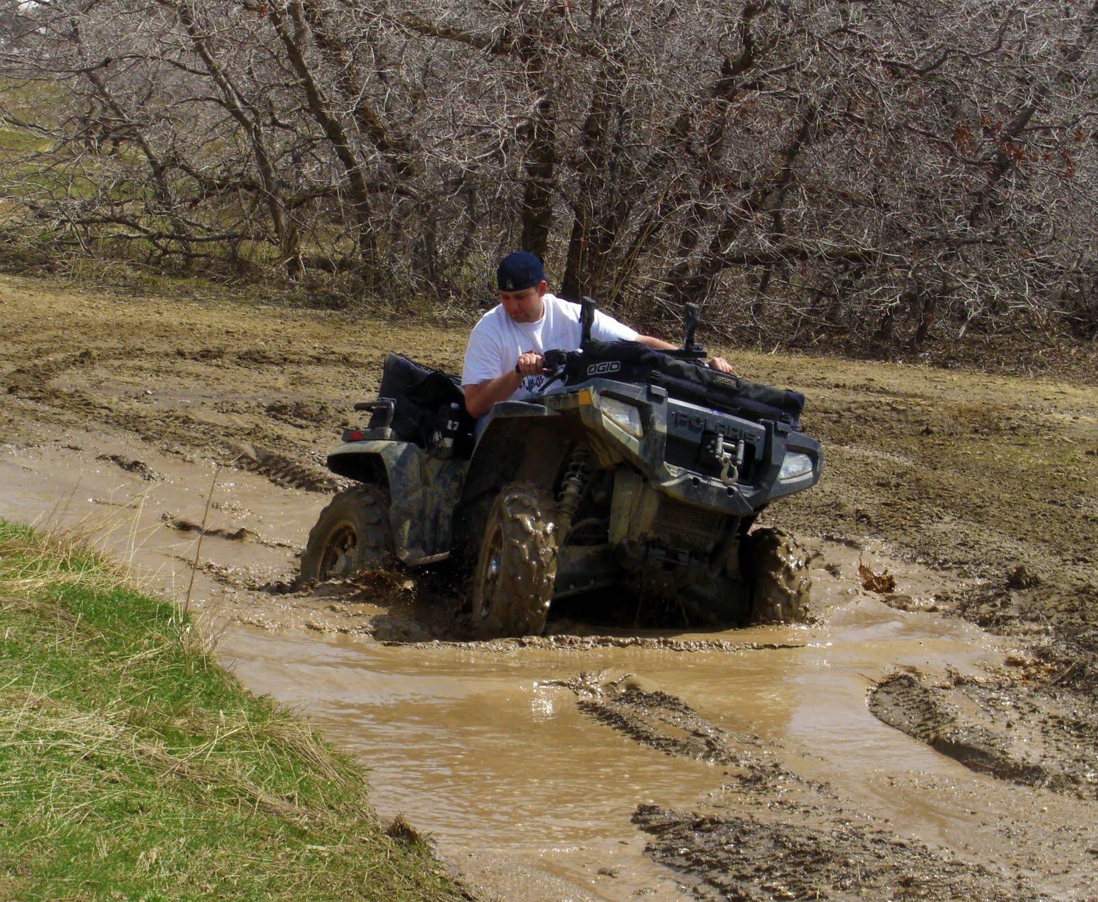 Dan, Janica & Colton: Four wheeling at the "B"
