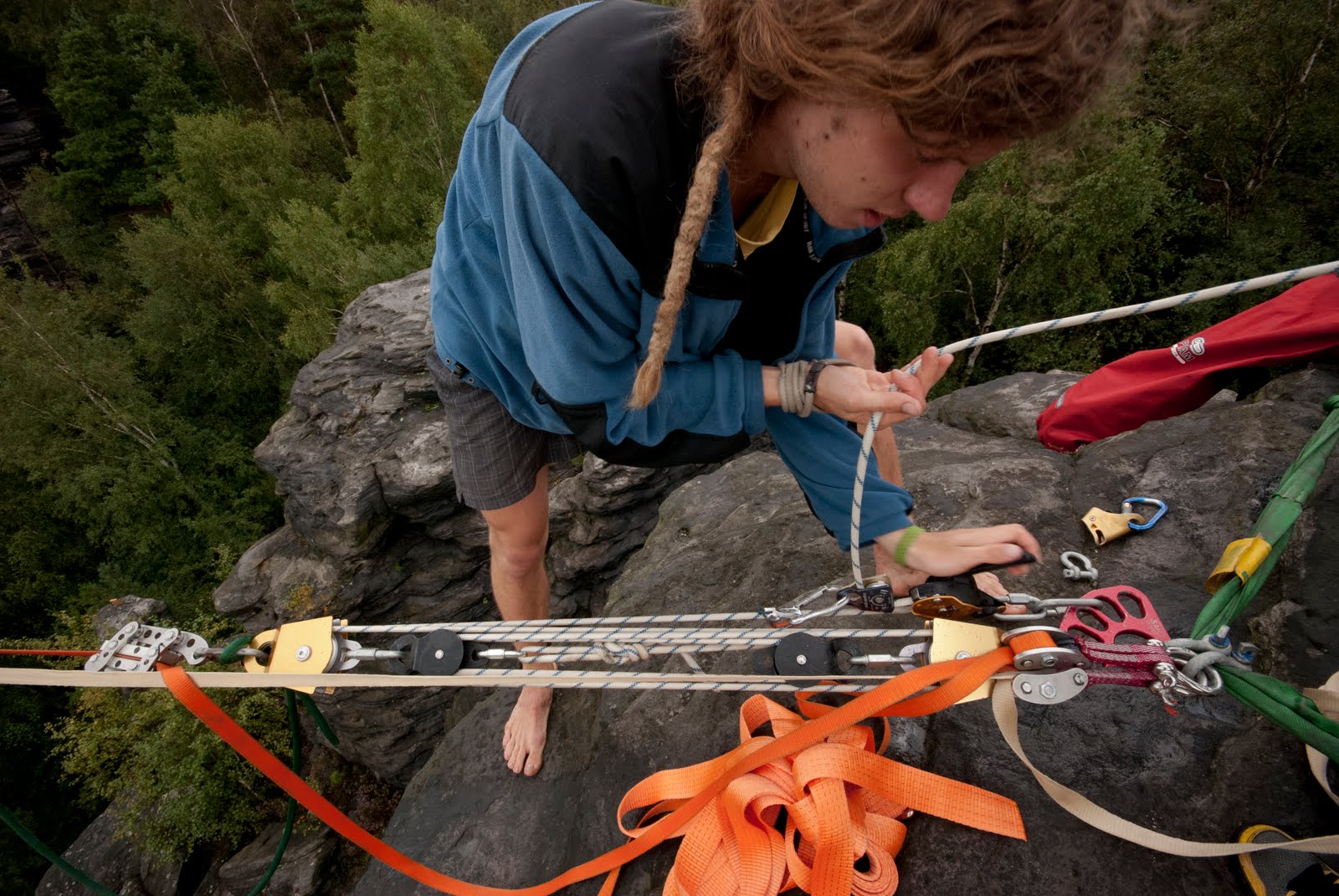 "Balance is something; It exist without you, And moves through you ...