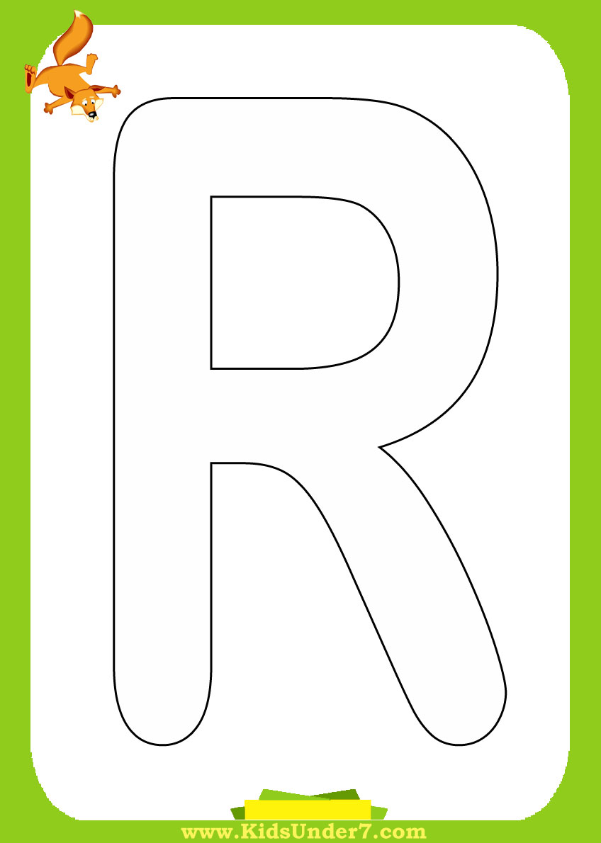 Entire Alphabet Coloring Pages