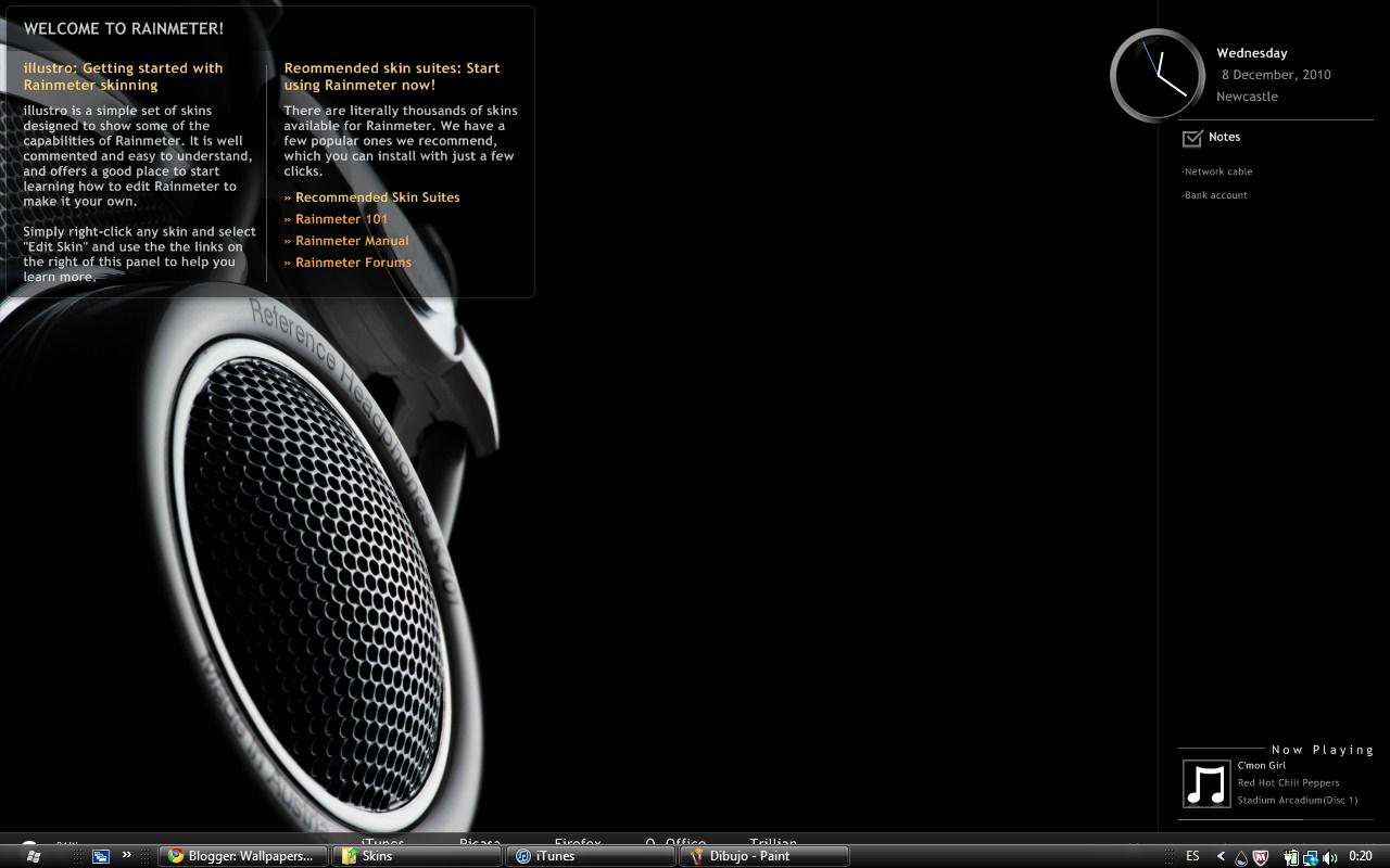 Wallpapers and other Cool Stuff!: Rainmeter Tutorial