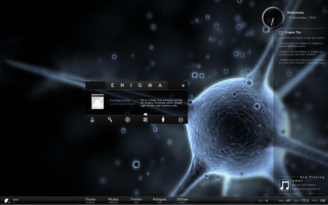 Wallpapers and other Cool Stuff!: Rainmeter Tutorial