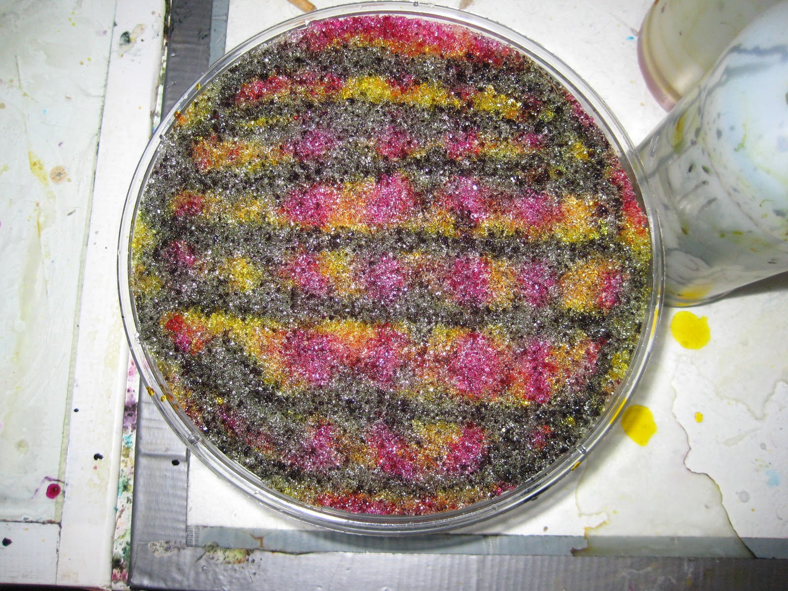 notes from 207: Snow dyeing