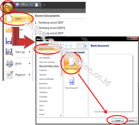 Membuat Dokumen Menggunakan Microsoft Word ~ Gravis Tech