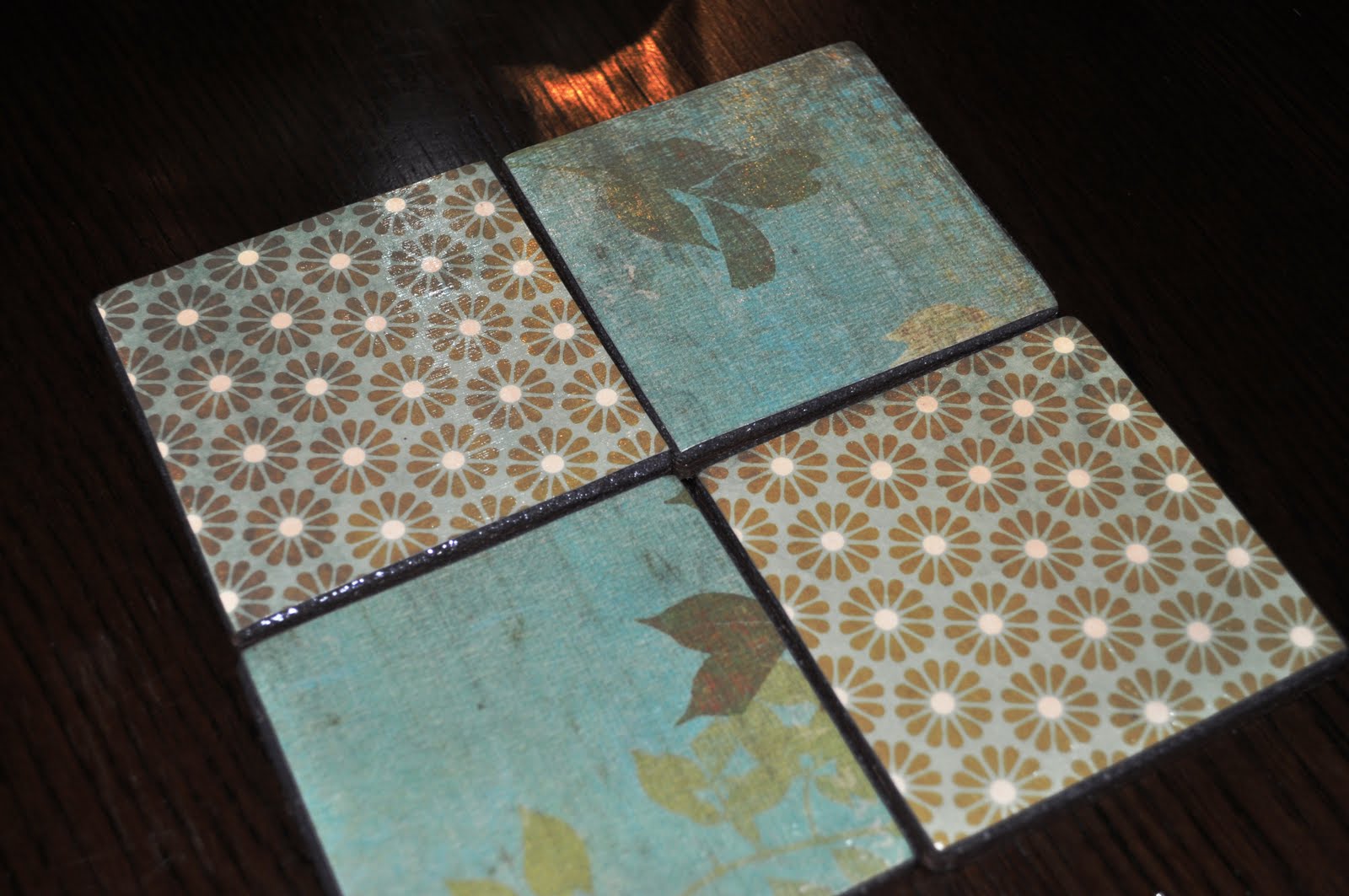 The Collected Interior: Vintage Inspired Coasters!