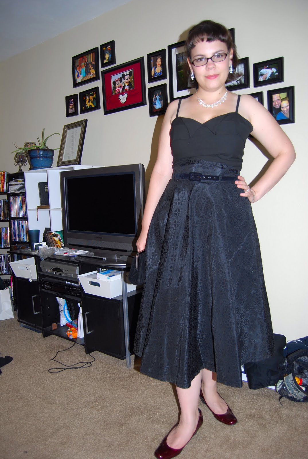 A skirt's first night out | The Girl with the Star-Spangled Heart: A ...