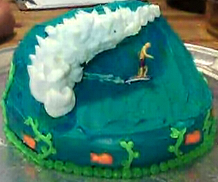 Awesome Cakes by Sarah: Catch a Wave!