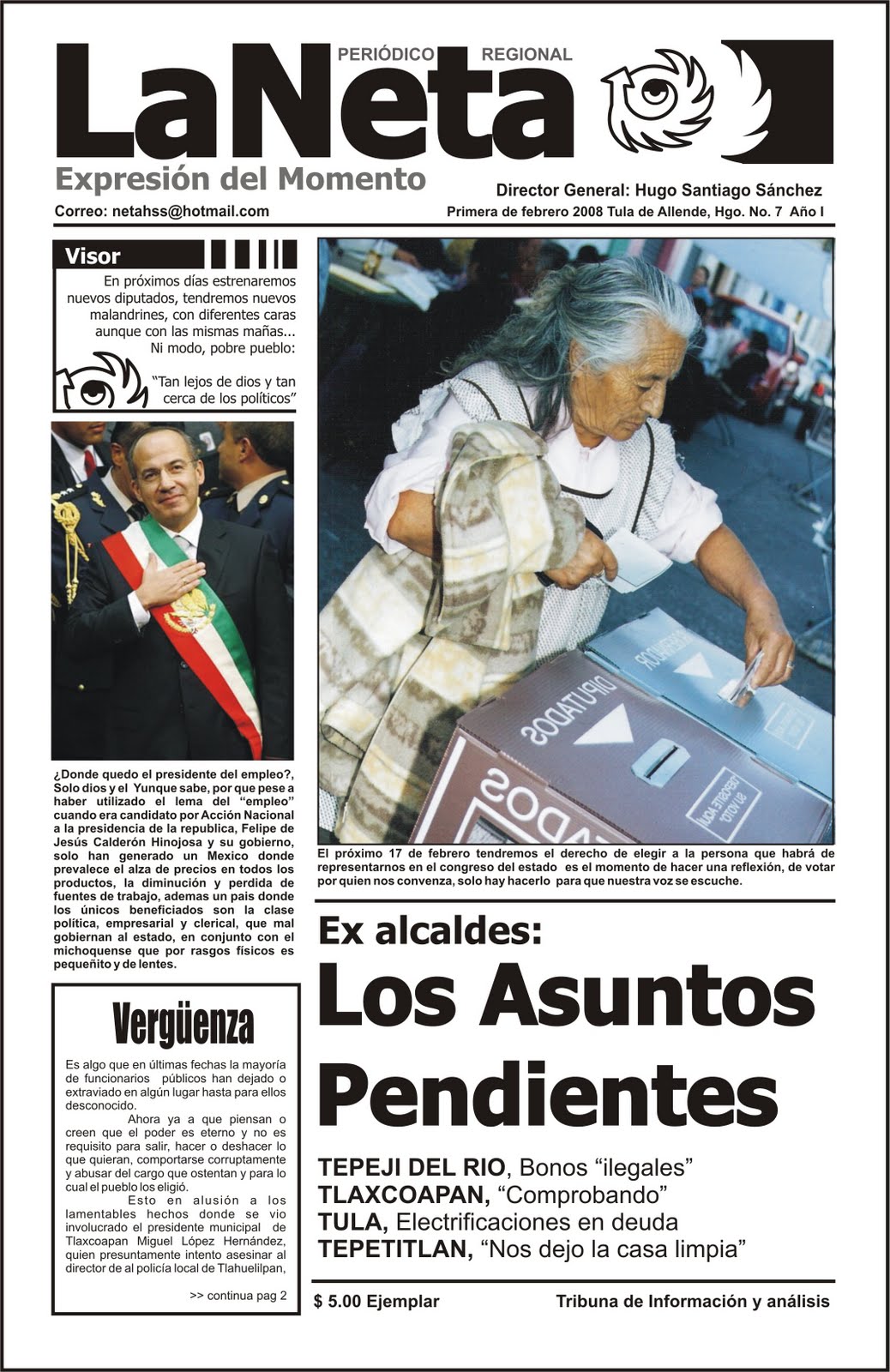 Nuestras Primeras Portadas "La Neta"