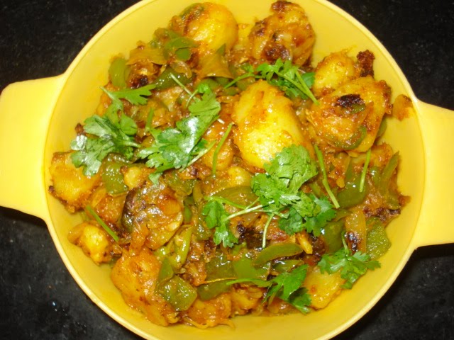 Family Recipe Guide: Potato & Capsicum fry