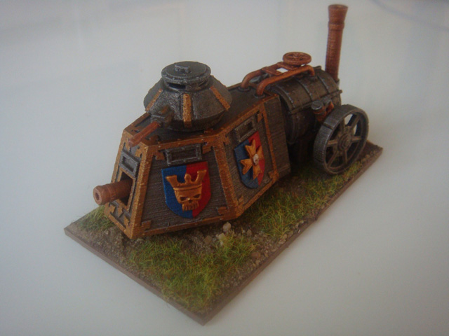 plastic general: steam tank painted