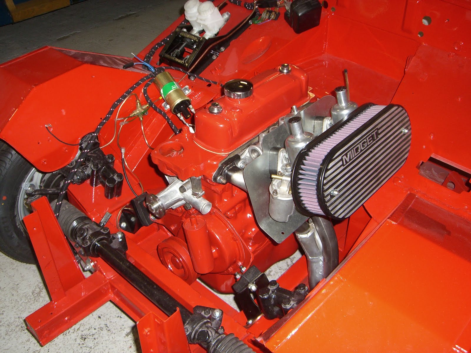 BM Classic Vehicles: 1968 MG midget build