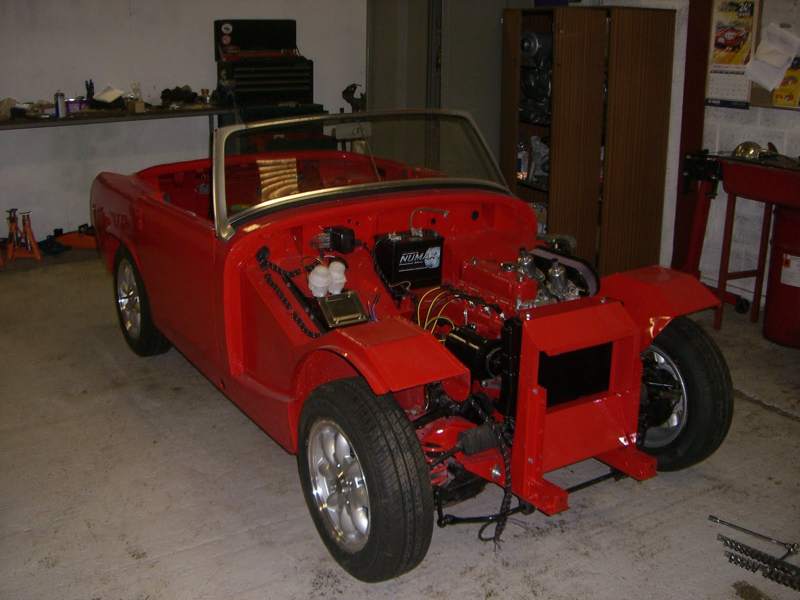BM Classic Vehicles: 1968 MG midget build