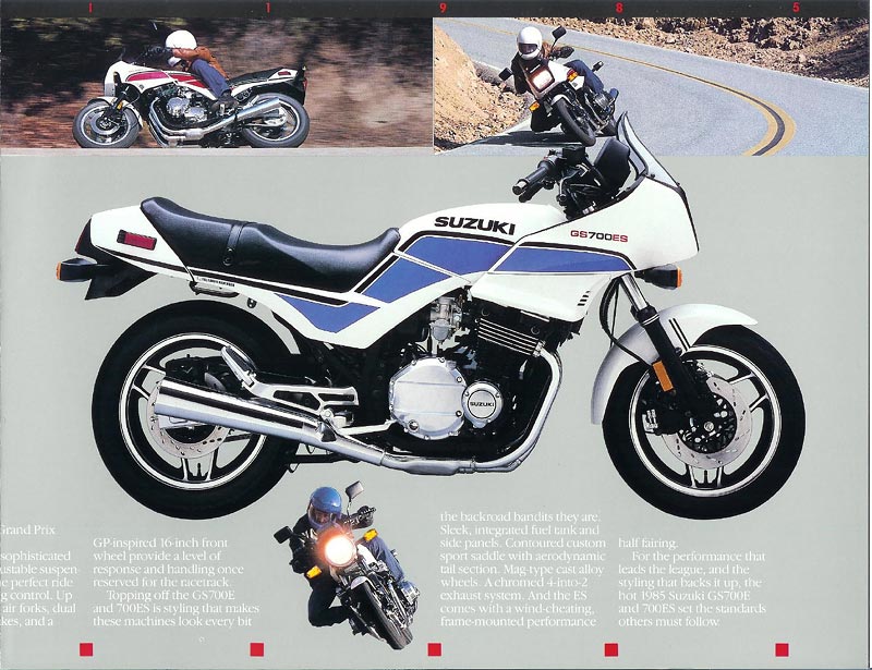 MAGNETO: 1985 Suzuki GS700E & GS700ES