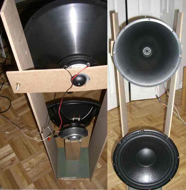 TwisterSpeakers: Big 2 way DIY loudspeakers with waveguide