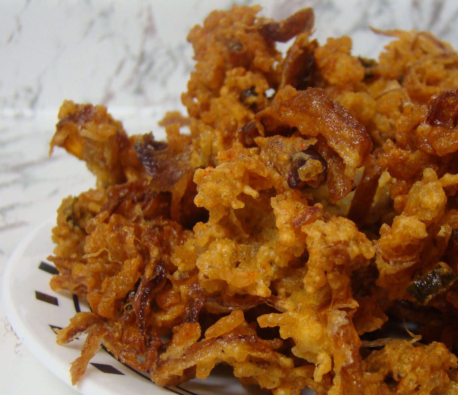 Vasavi's Recipes: Rice Pakodi - Cooking with leftovers