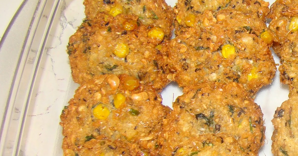 Vasavi's Recipes: Bobbarlu and Corn Vada