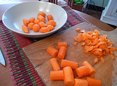 Living the life in Saint-Aignan: “Turned” vegetables