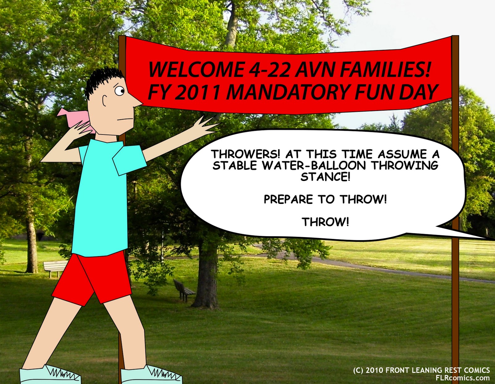 Front Leaning Rest Comics: Mandatory Fun