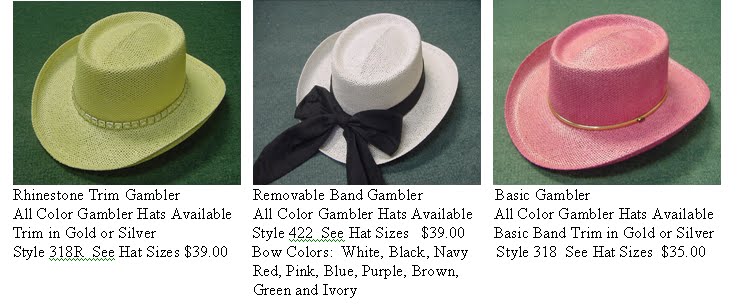 Golf...Austin Style: Great Hats from Golf...Austin Style: Gamblers ...
