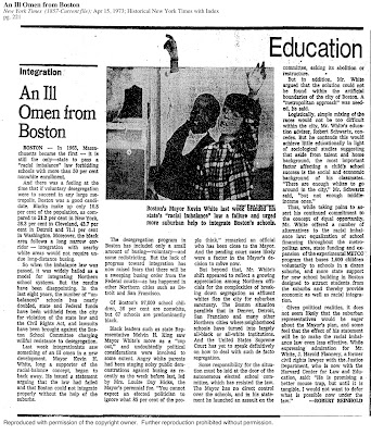 Boston Busing Project: December 2008