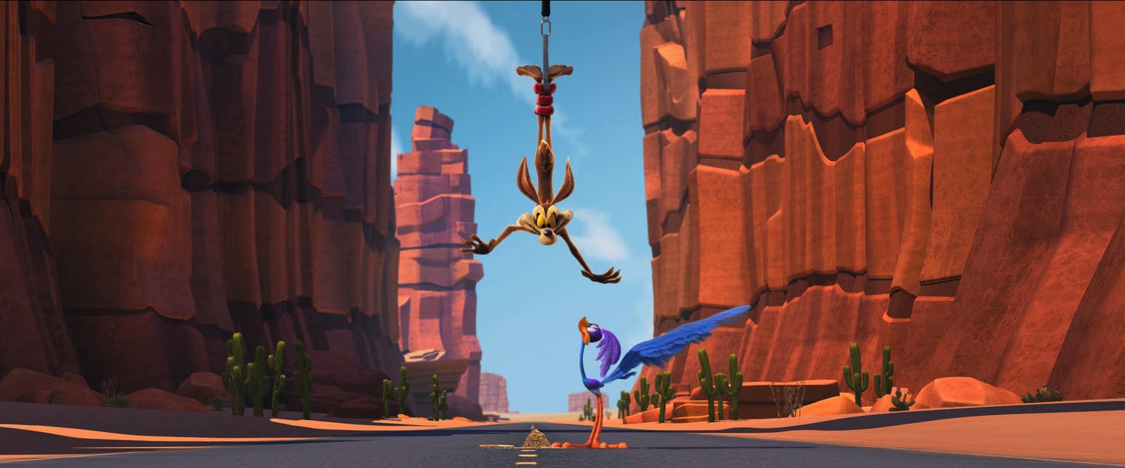 Atomic Robot News: The First Look At Road Runner And Wile E Coyote In 3D!