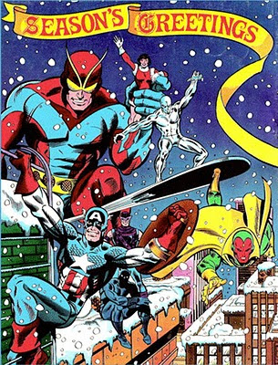 "I LOVE COMIC BOOKS!": CHRISTMAS COMIC COVERS