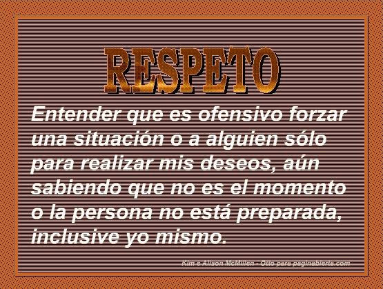 Imagenes del respecto - Imagui