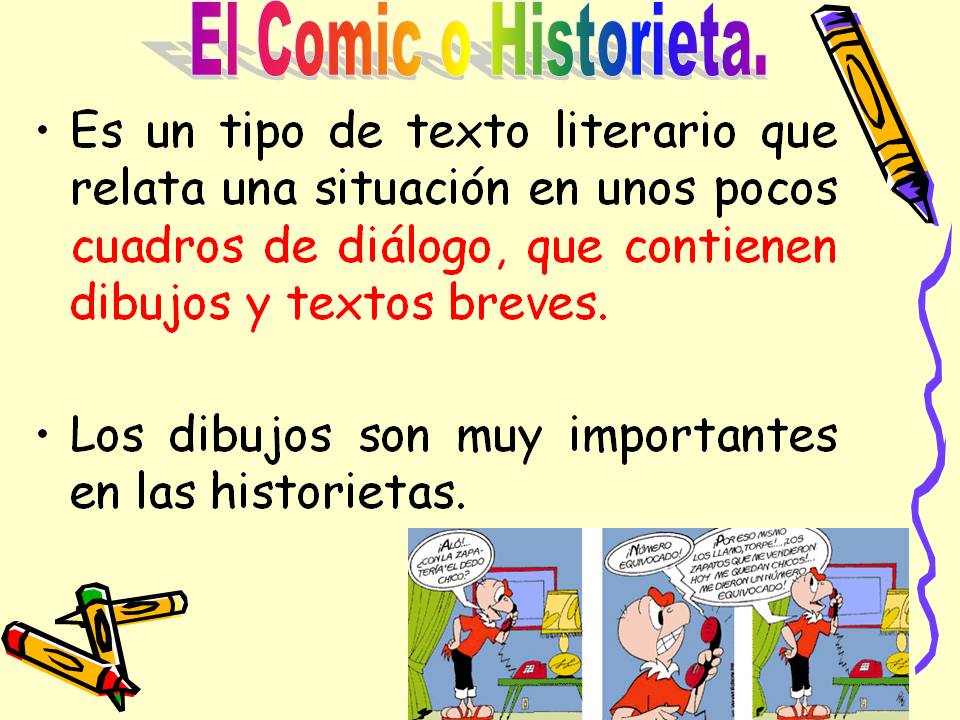 Tic en el aula.: "El Cómic o Historieta"