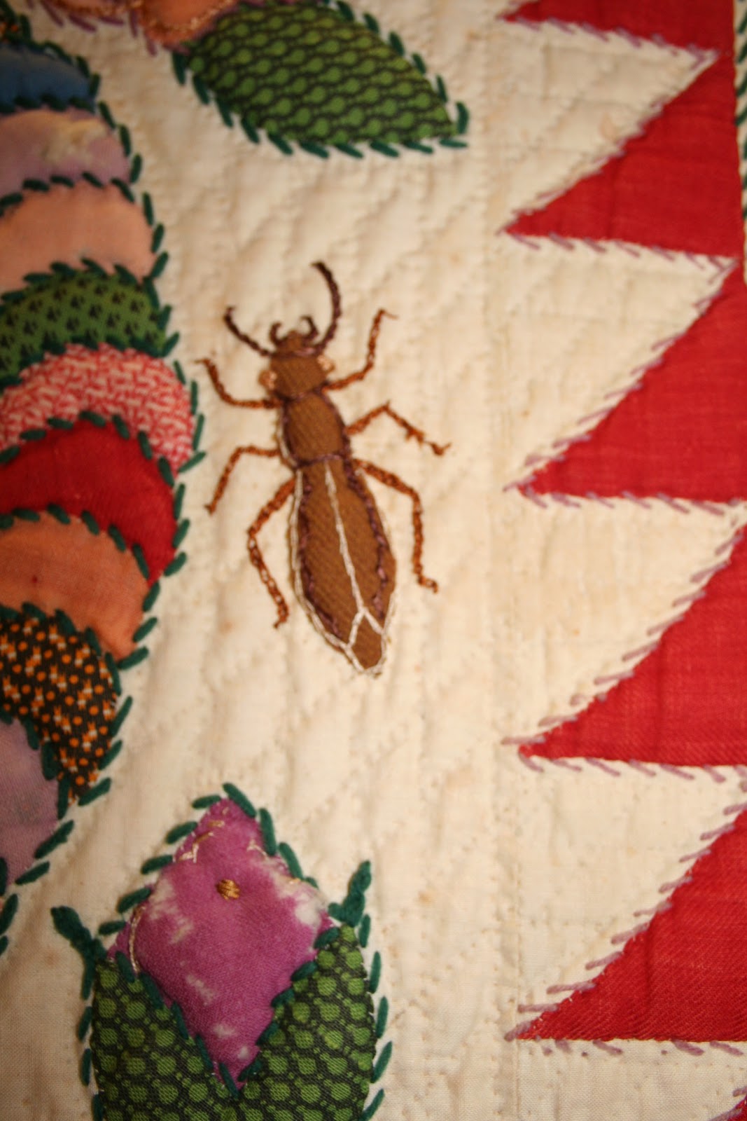 Quilting on the Mon: Does anyone put Bugs on their Quilts?