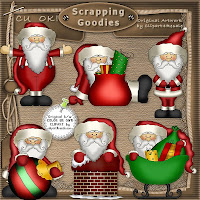 Digi Web Studio Blog: Santa Claus 1 - Whimsical Clip Art by Alice Smith