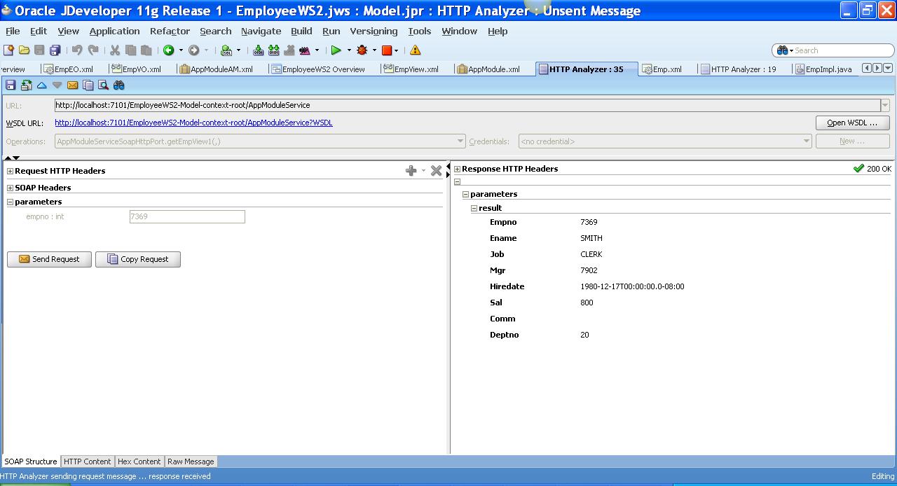Xml and More: How to Create Oracle ADF BC Services (2)