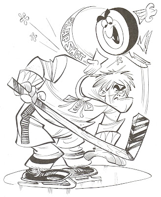 Patrick Owsley Cartoon Art and More!: PETER PUCK