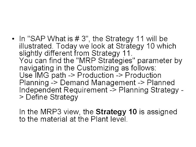 青蛙SAP分享 Froggy's SAP sharing: SAP What is # 5 - What is Strategy 10