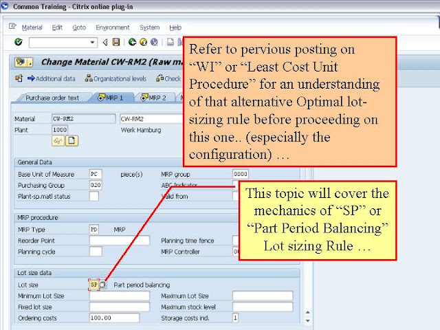 青蛙SAP分享 Froggy's SAP sharing: MRP Lot-Sizing Optimization Rule : Part ...