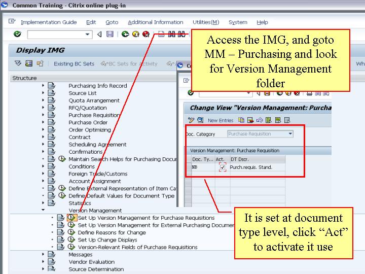 青蛙SAP分享 Froggy's SAP sharing: MM Version Management Purchase Requistion
