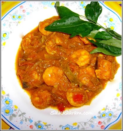 Chemmeen/prawns roast | Simple and Delicious