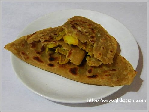 Potato Stuffed Chapathi | Simple and Delicious